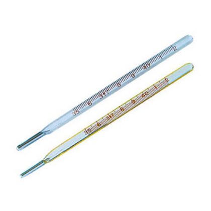 Clinical Classic Glass Thermometer for Human Temperature Test - Japan ...