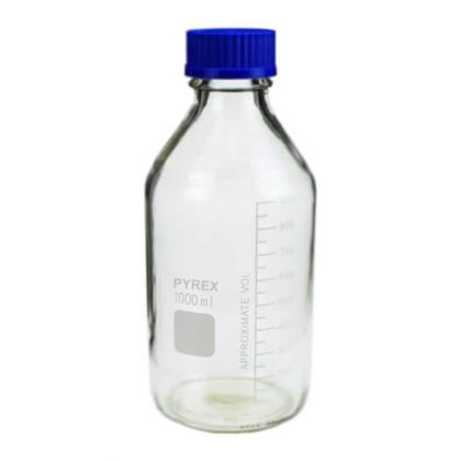 Pyrex 1000ml Lab Glass Bottle - Japan Digital Scientific Store